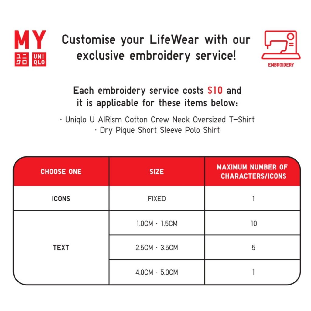 Uniqlos New Customisation Corner And Flower Arrangement Services At Orchard Central Shout
