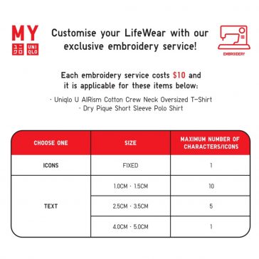 UNIQLO’S NEW CUSTOMISATION CORNER & FLOWER ARRANGEMENT SERVICES AT ...
