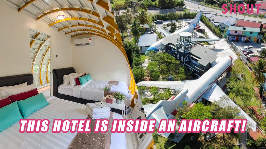 ONE-OF-A-KIND HOTEL IN AIRCRAFT AT TWIN JETS RESORT MALAYSIA! - Shout
