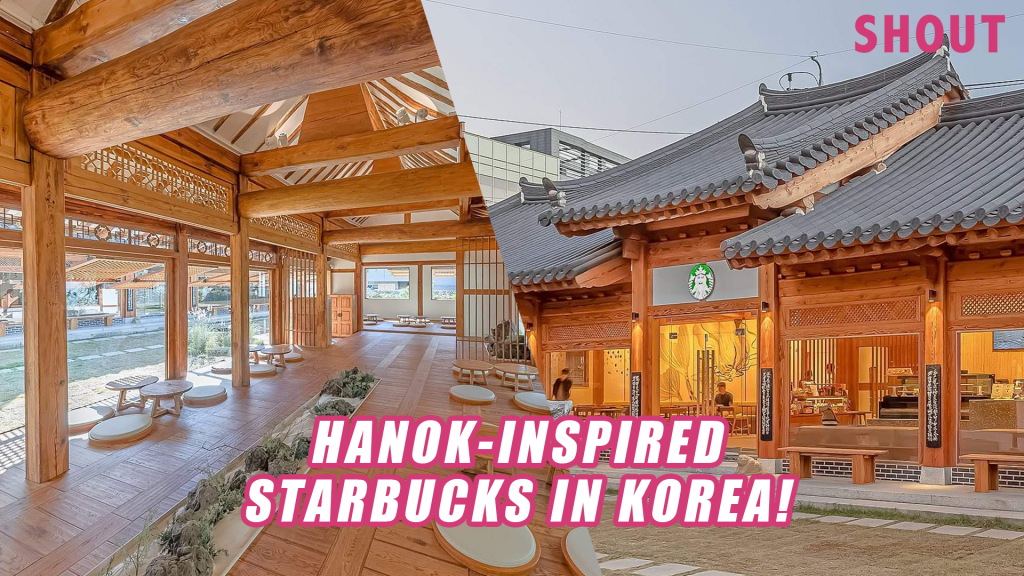 NEW TRADITIONAL HANOK STARBUCKS OUTLET IN SOUTH KOREA! - Shout
