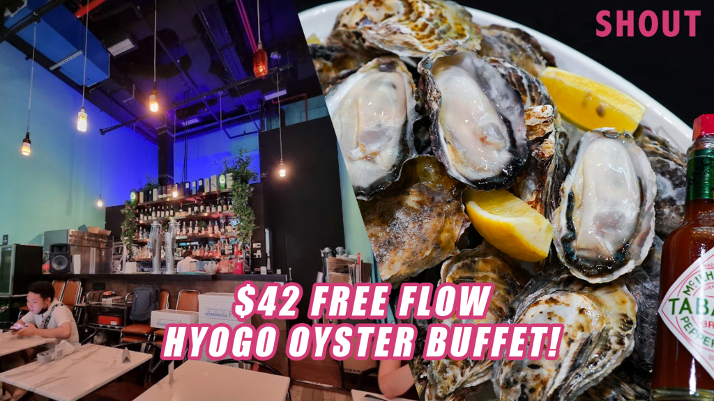 FREE FLOW HYOGO OYSTER BUFFET AT $42 PER PAX WITH UNLIMITED MENTAIKO ...