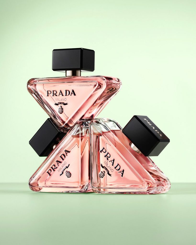 PRADA PARADOXE PERFUME POP-UP WITH FREE CUSTOM LEATHER TAG & PHOTOBOOTH ...