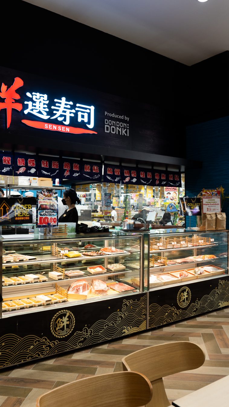 DON DON DONKI’S NEW JURONG POINT OUTLET WITH MADE-TO-ORDER SUSHI ...