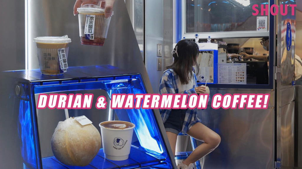FUTURISTIC BLUE & SILVER-THEMED CAFÉ WITH REAL FRUIT COFFEES! - Shout
