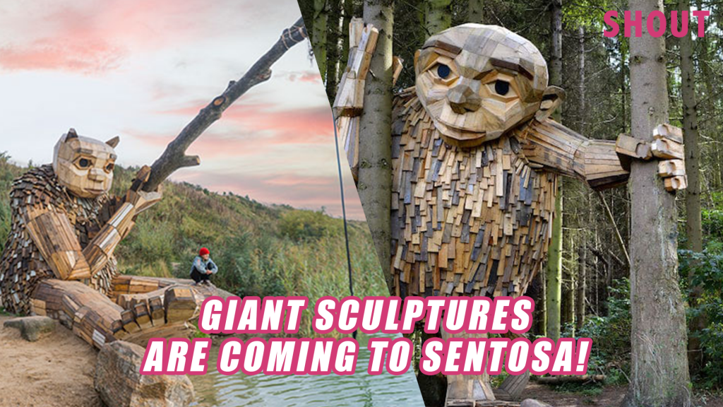 GIANT TITAN-ESQUE SCULPTURES BY ARTIST THOMAS DAMBO COMING TO SENTOSA ...