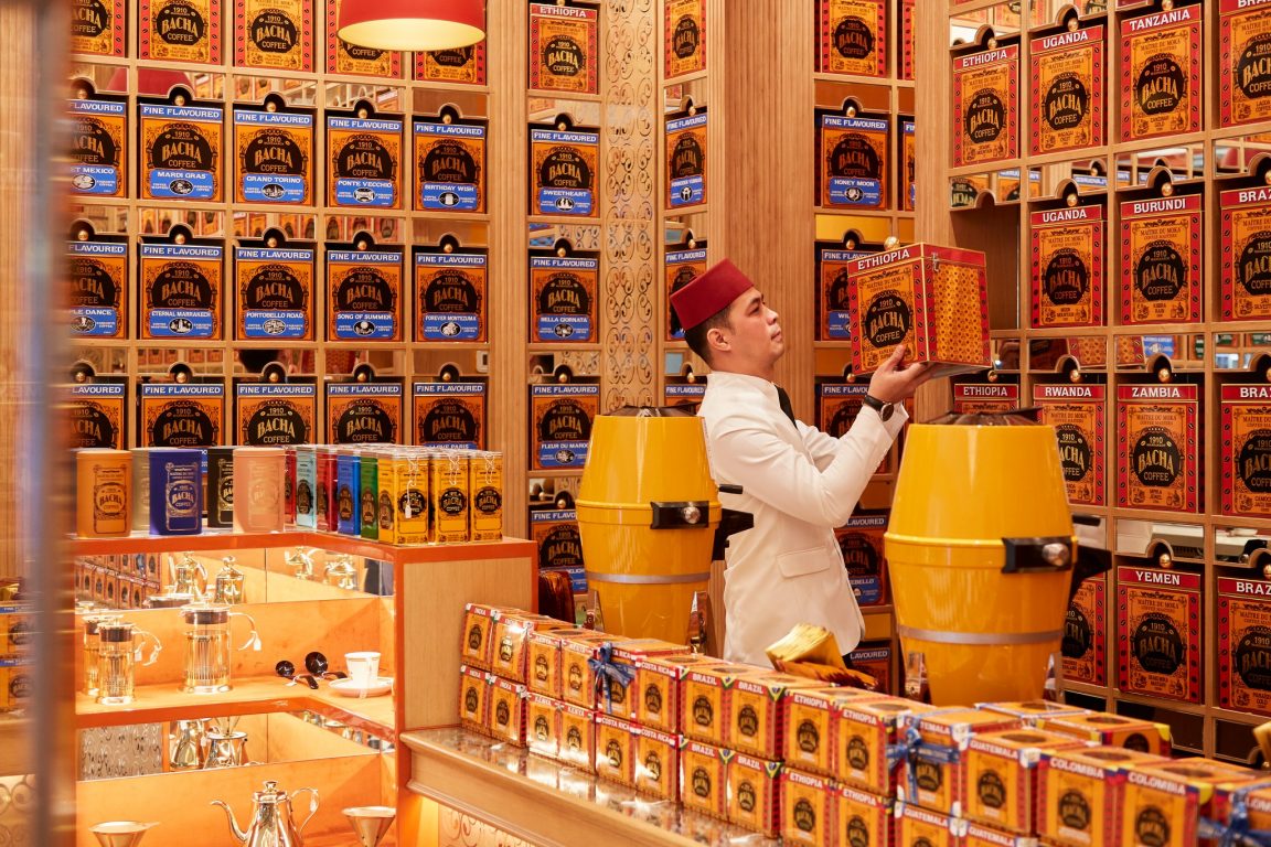 BACHA COFFEE OPENS LARGEST FLAGSHIP STORE IN CHANGI AIRPORT TERMINAL 3 ...