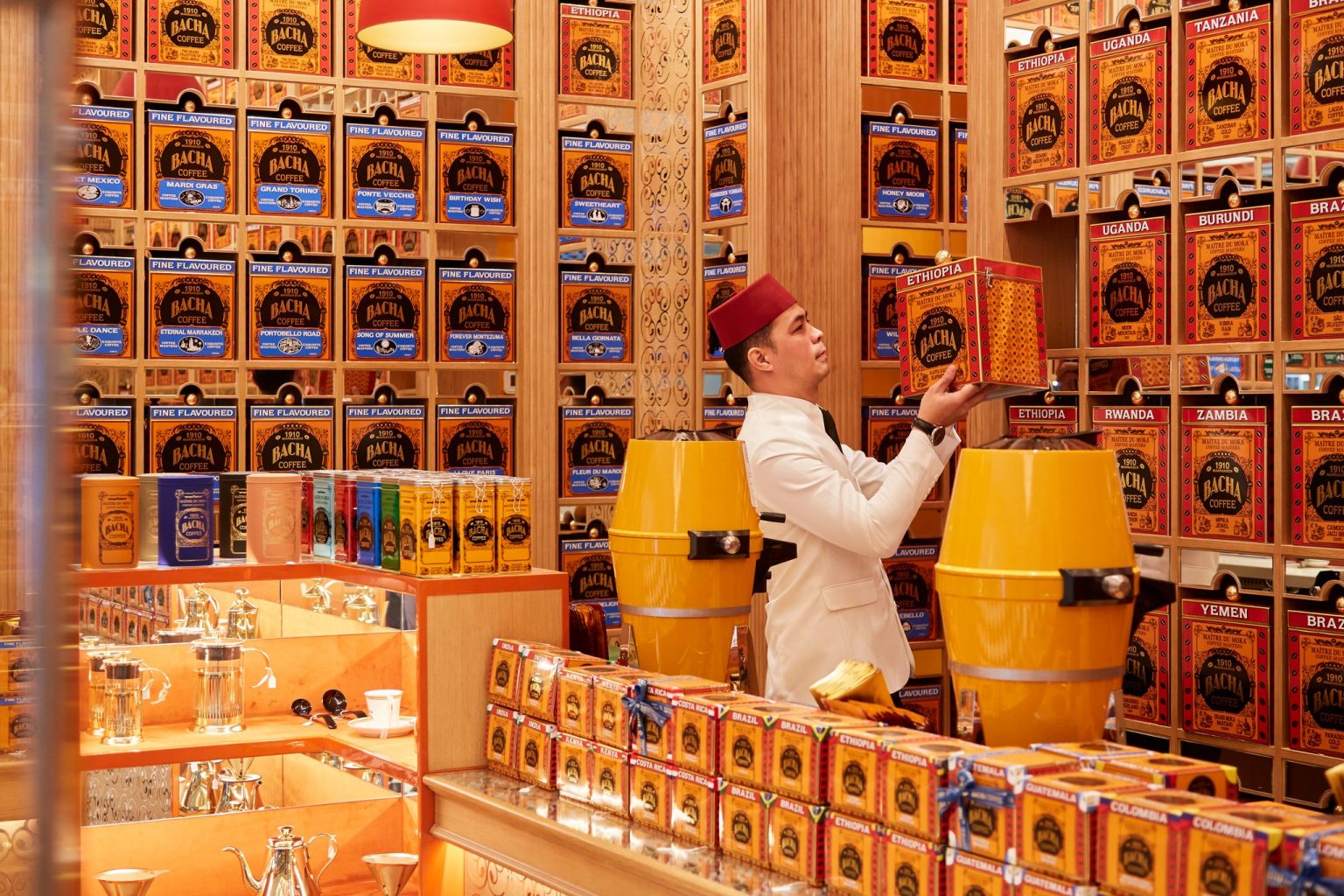 BACHA COFFEE OPENS LARGEST FLAGSHIP STORE IN CHANGI AIRPORT TERMINAL 3 ...