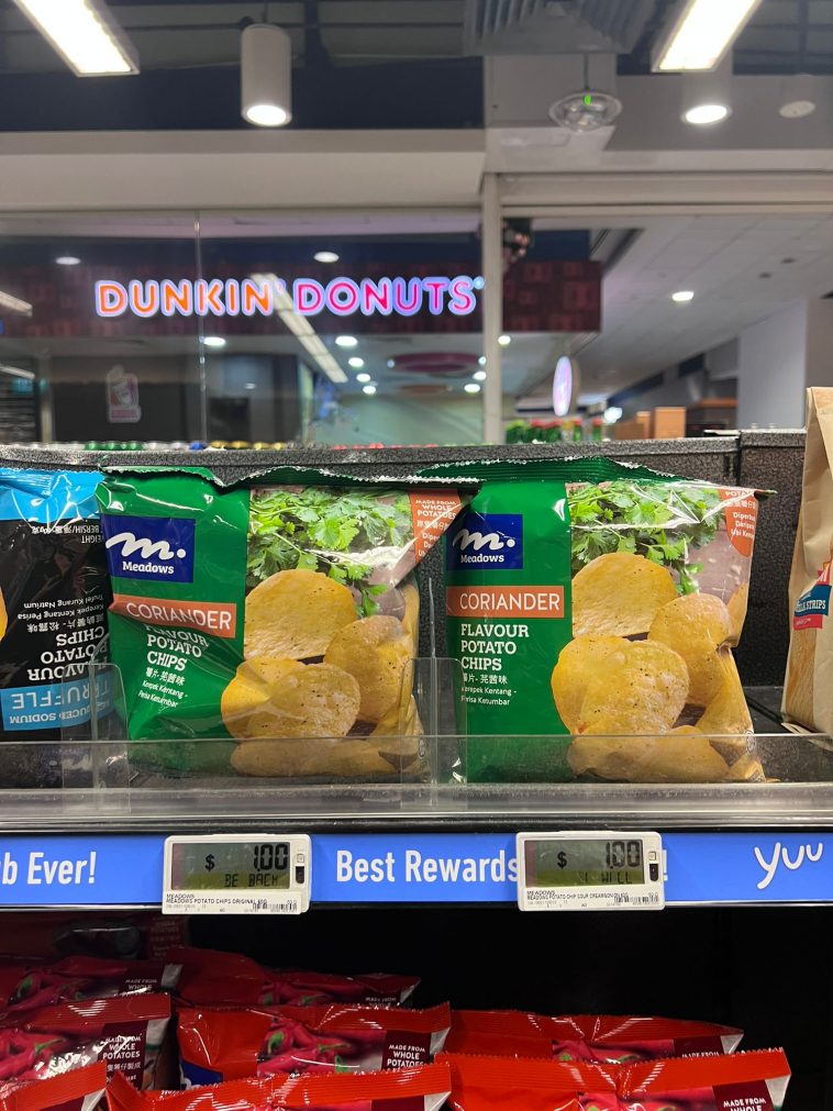 MEADOWS NOW HAS CORIANDER CHIPS AT $1, AVAILABLE AT COLD STORAGE ...