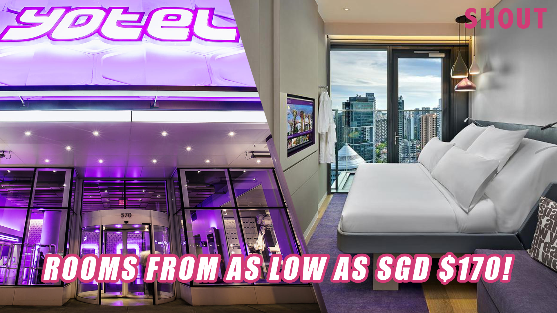 40% OFF ALL YOTEL STAYS IN SINGAPORE AND WORLDWIDE TILL 30TH SEPTEMBER 2023! - Shout