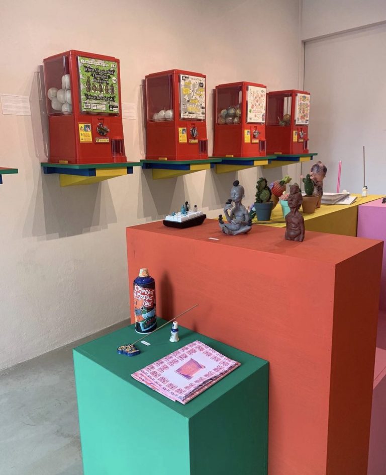 THIS GACHAPON EXHIBITION HAS MACHINES YOU CAN ACTUALLY PLAY, DISPENSES ...