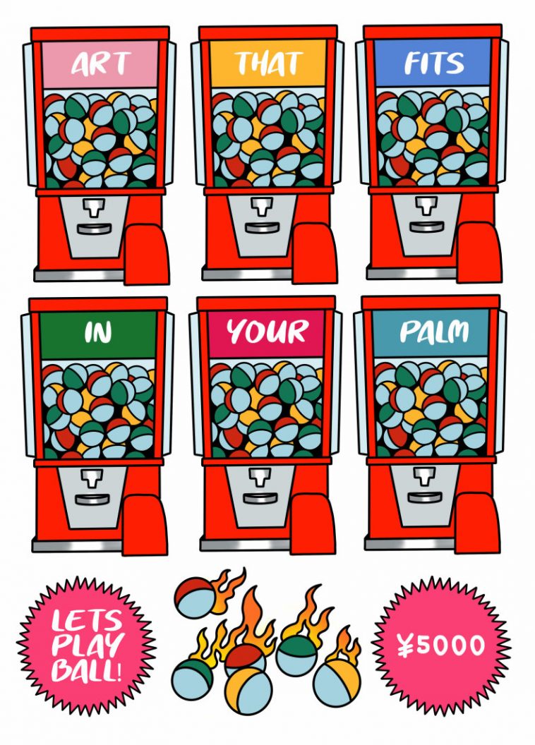 THIS GACHAPON EXHIBITION HAS MACHINES YOU CAN ACTUALLY PLAY, DISPENSES ...