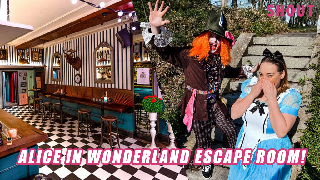 GIANT ALICE IN WONDERLAND ESCAPE ROOM EXPERIENCE TO HAPPEN IN A SECRET ...