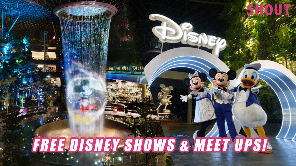 DISNEY EXPERIENCE AT JEWEL CHANGI AIRPORT WITH FREE LIGHT SHOWS, MEET ...