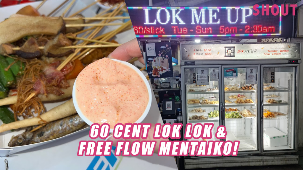 THIS SUPPER SPOT HAS 60 CENT LOK LOK STICKS WITH FREE FLOW MENTAIKO ...