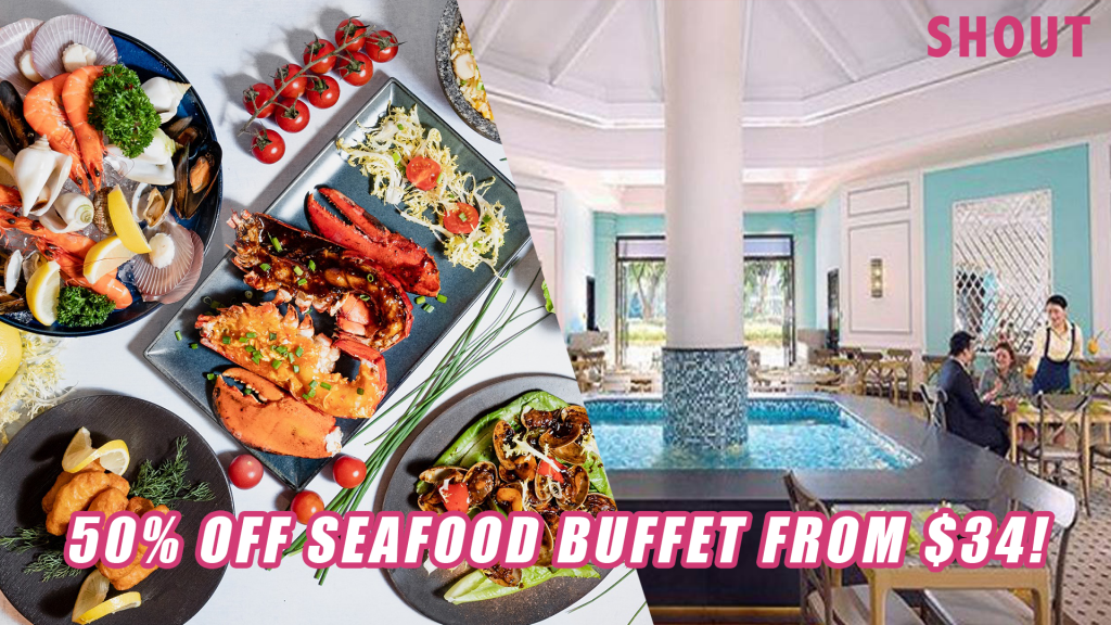 50% OFF SEAFOOD BUFFET WITH SLIPPER LOBSTERS, CLAMS, SEAFOOD STEW ...