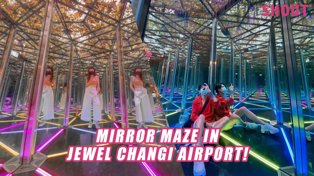 INSTAGRAMMABLE KALEIDOSCOPIC MIRROR MAZE AT JEWEL CHANGI AIRPORT! - Shout
