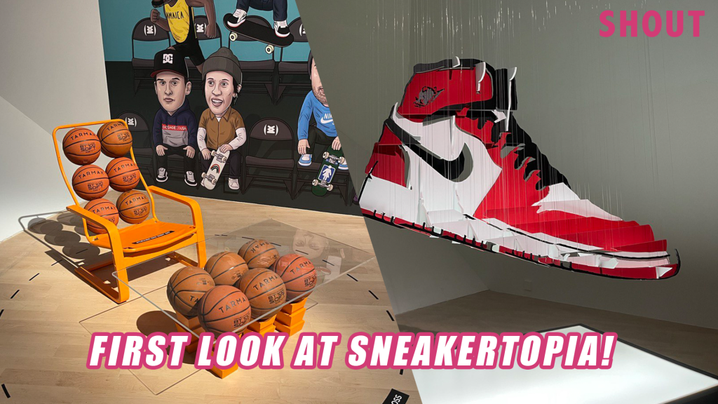 EXCLUSIVE FIRST LOOK AT SNEAKERTOPIA: VIRAL SNEAKER EXHIBITION WITH ...