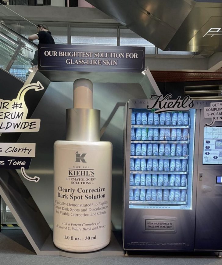 FREE 5-PIECE SAMPLE FROM KIEHL’S VENDING MACHINE POP-UP FROM NOW TILL 26TH MARCH 2023! - Shout