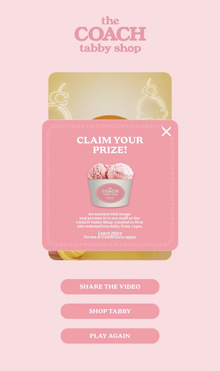 FREE ICE CREAM SCOOPS & STICKERS AT COACH’S PINK ICE CREAM TRUCK POP-UP ...