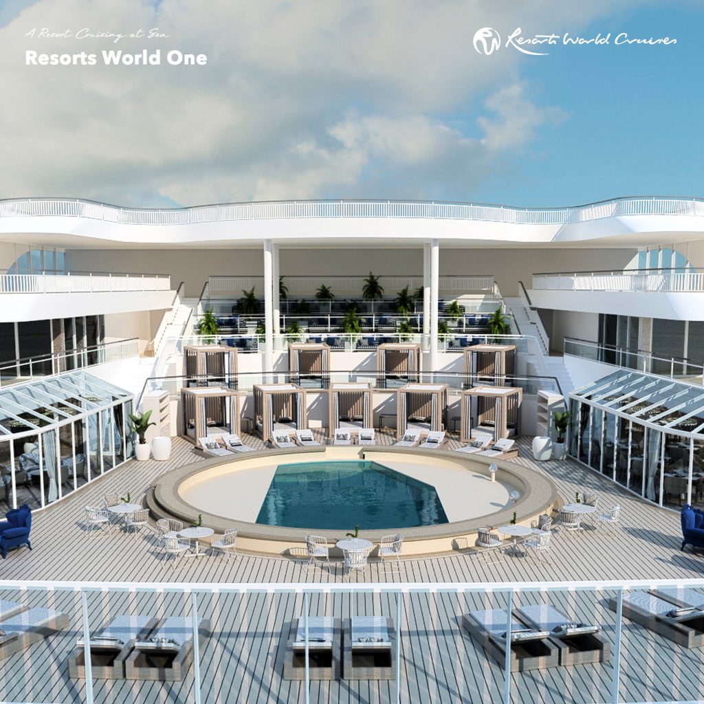 RESORTS WORLD ONE: NEW LUXE ITALIAN-INSPIRED CRUISE SHIP HAS SAILINGS ...