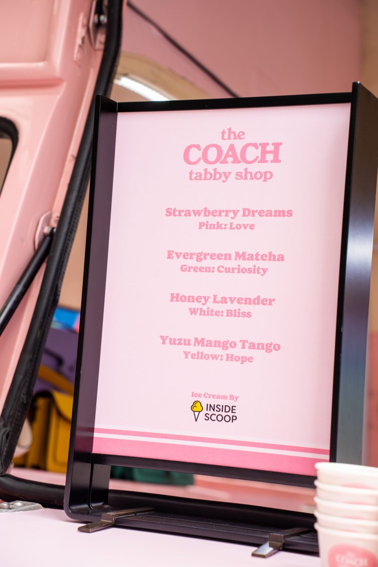 FREE ICE CREAM SCOOPS & STICKERS AT COACH’S PINK ICE CREAM TRUCK POP-UP ...
