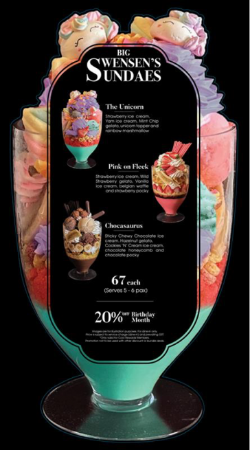 GIANT SUNDAES AT EARLE SWENSEN’S COMES IN VIBRANT RAINBOW COLOURS! – Shout