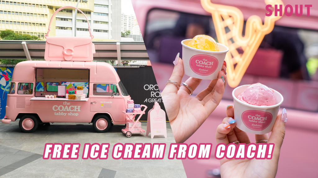 FREE ICE CREAM SCOOPS & STICKERS AT COACH’S PINK ICE CREAM TRUCK POP-UP ...