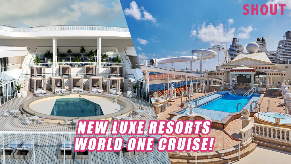 RESORTS WORLD ONE: NEW LUXE ITALIAN-INSPIRED CRUISE SHIP HAS SAILINGS ...