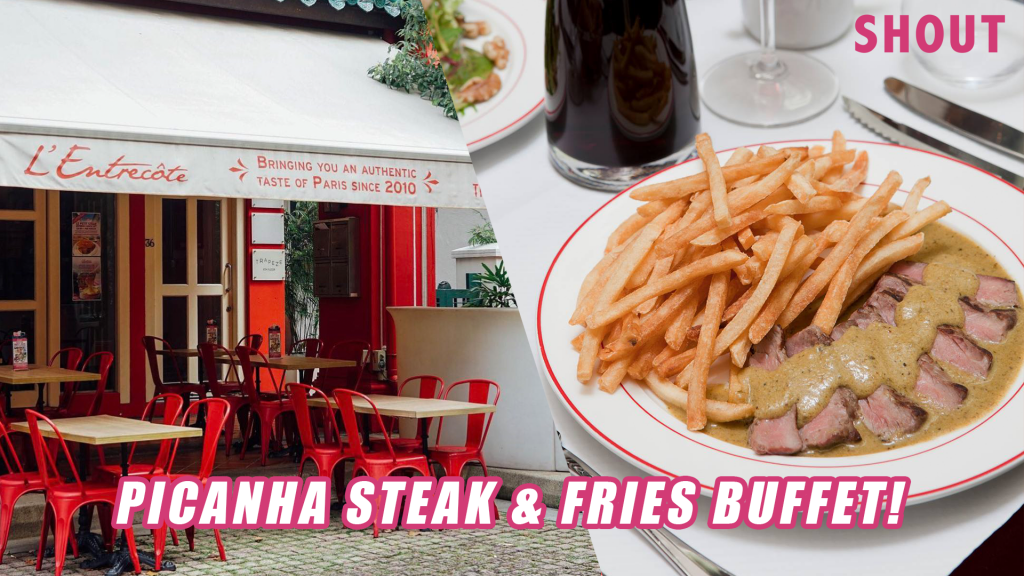 AUTHENTIC FRENCH BISTRO HAS A FREE FLOW PICANHA STEAK & FRIES BUFFET ...