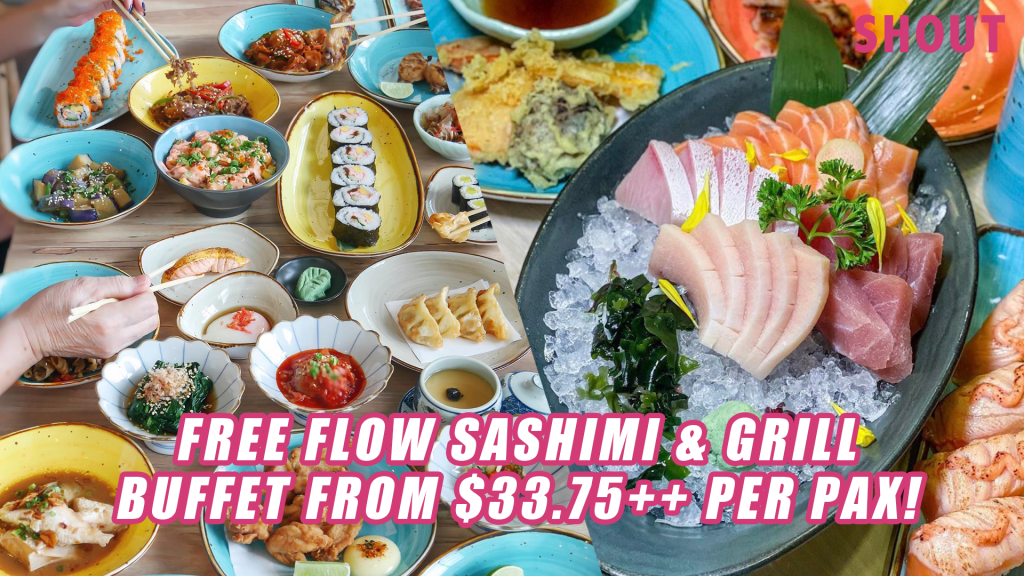 50% OFF SECOND DINER AT THIS SASHIMI & GRILL BUFFET FROM $33.75++ PER ...