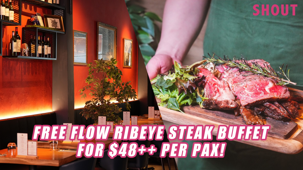 Buffet Style Ribeye Steak Dusted NY Strip Steak (Gordon Ramsay Style),