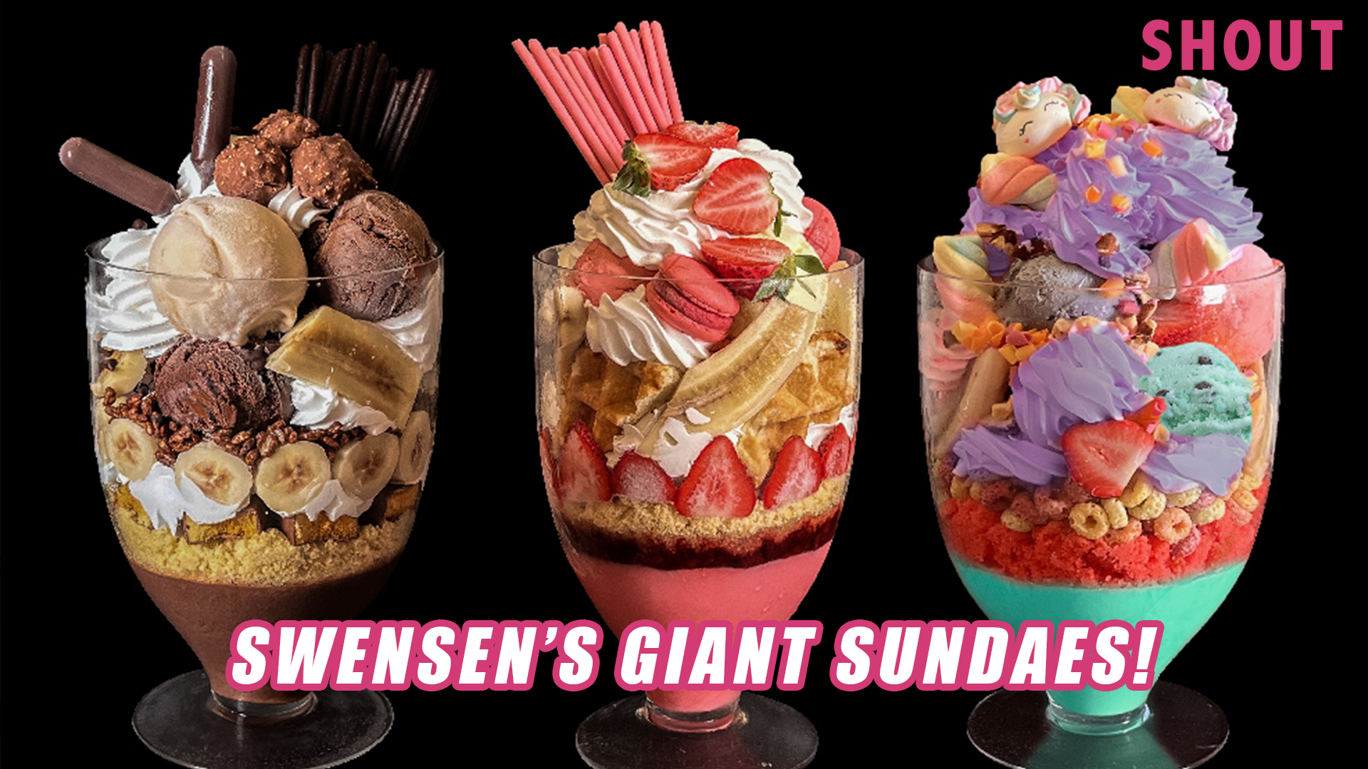 GIANT SUNDAES AT EARLE SWENSEN’S COMES IN VIBRANT RAINBOW COLOURS! - Shout