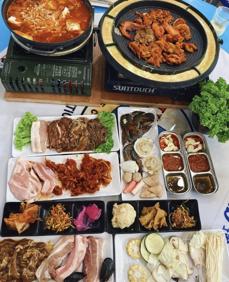 EONNI KOREAN BBQ: UNLIMITED SEAFOOD & MEAT KBBQ PLUS ARMY STEW BUFFET ...