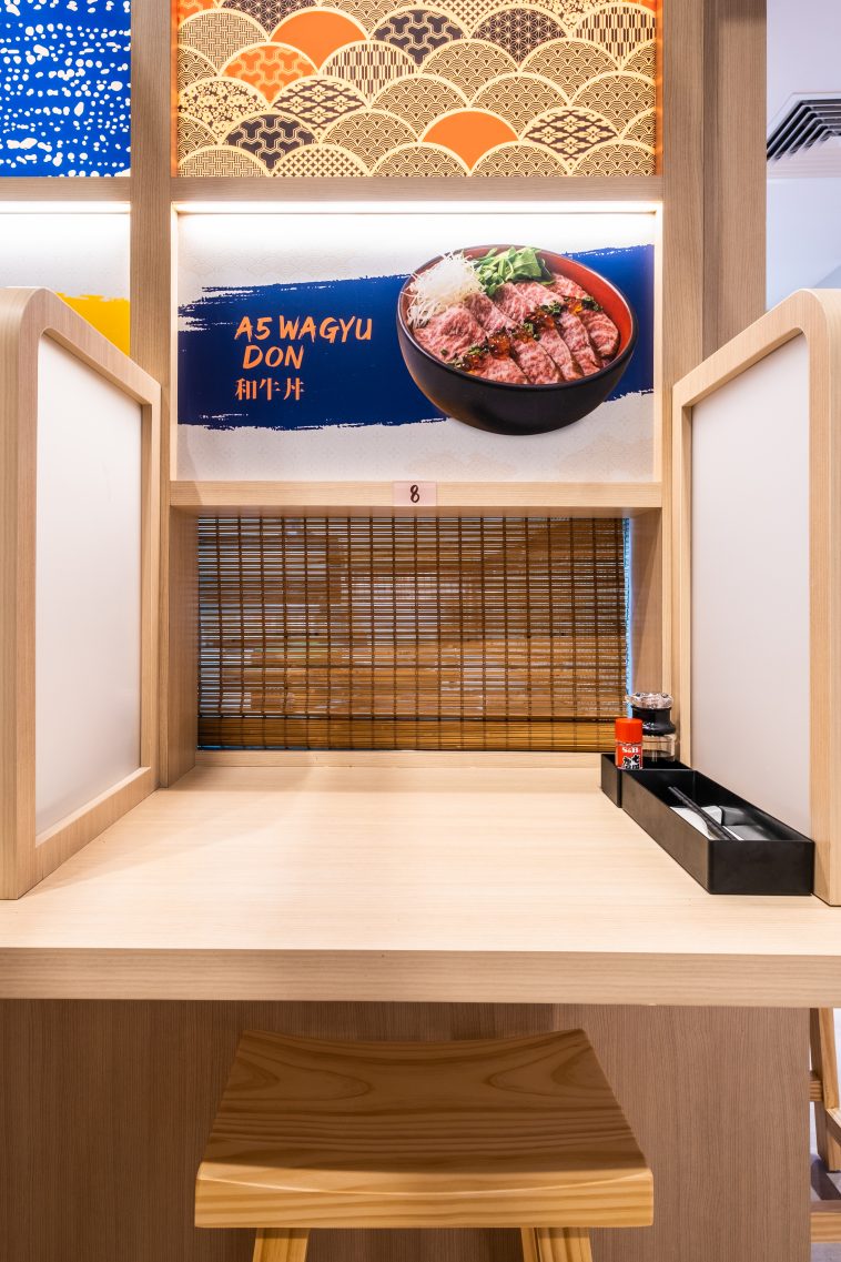 THIS JAPANESE RESTAURANT AT SHAW PLAZA HAS ICHIRAN-STYLE SOLO BOOTHS ...