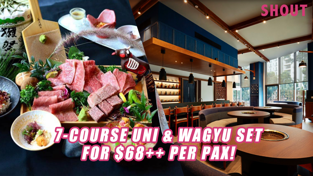THE GYU BAR: 7-COURSE A5 WAGYU & UNI SET MEAL FOR $68++ PER PERSON TILL ...