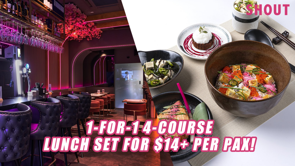 1-FOR-1 4-COURSE FRENCH-JAPANESE LUNCH SET FOR JUST $14+ PER PERSON ...