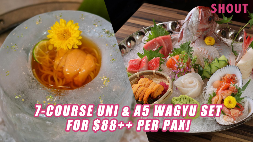 7-COURSE UNI & A5 WAGYU MENU FOR $88++ PER PERSON WITH UNI SOMEN SERVED ...