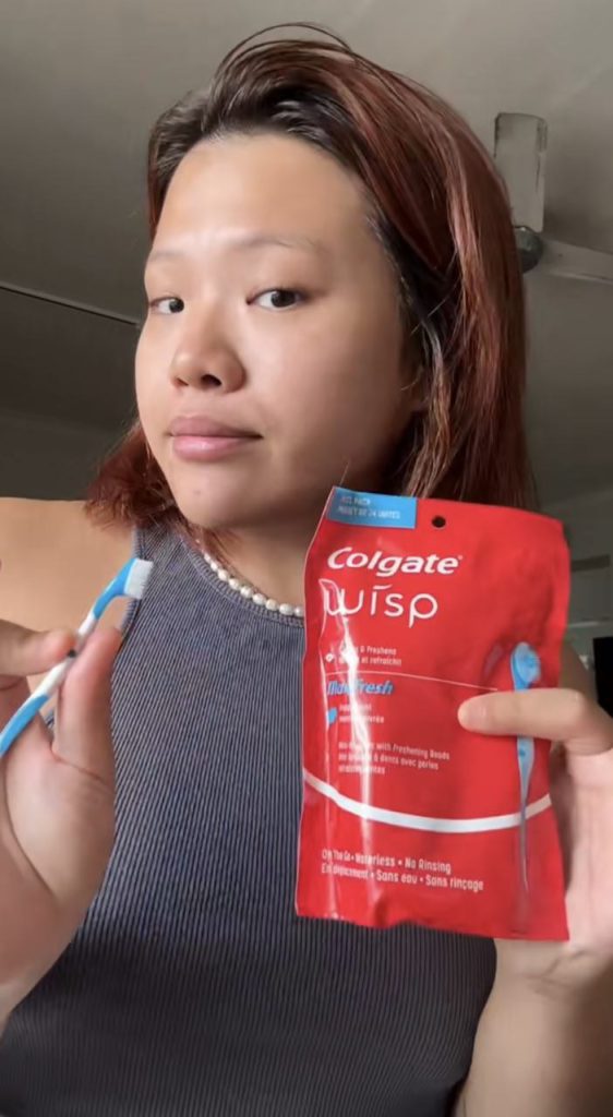 HIGHLY RAVED MINI DISPOSABLE WATERLESS TOOTHBRUSHES WITH BUILT-IN ...