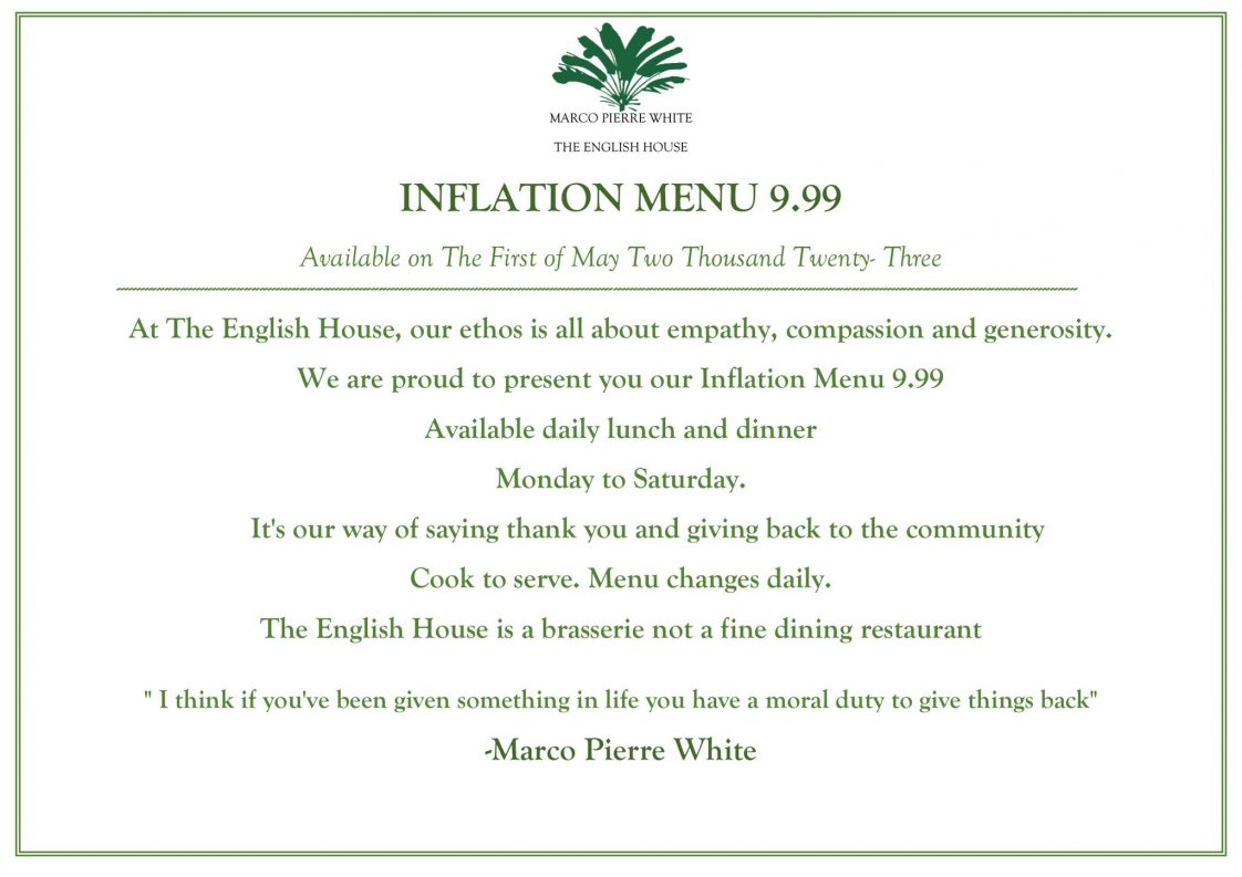 UPSCALE BRITISH RESTAURANT IN SINGAPORE HAS AN AFFORDABLE $9.99 ...