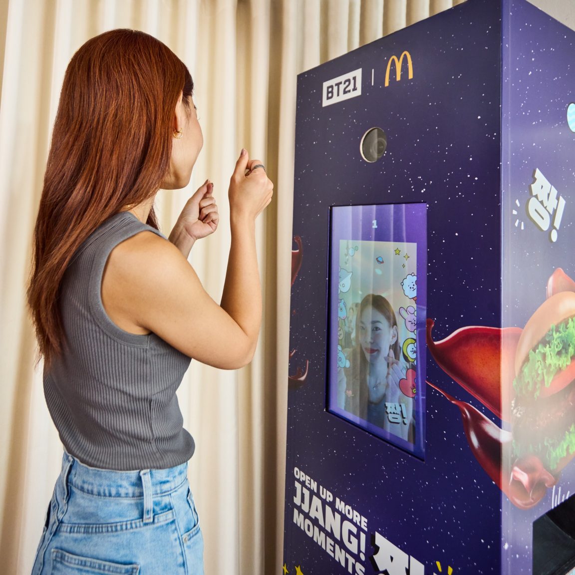 MCDONALD’S FREE BT21 PHOTOBOOTH ONLY AT MARINE COVE FROM 20TH-21ST MAY ...