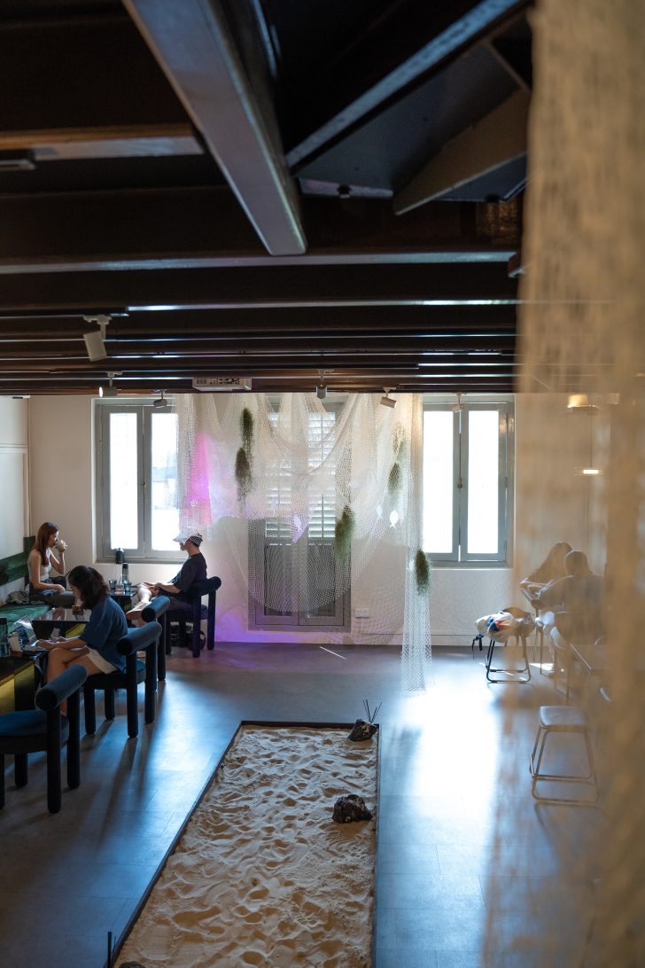 WADE THROUGH ACTUAL SAND AT THIS SEASIDE-THEMED LOFT CAFÉ WITH SEA ...