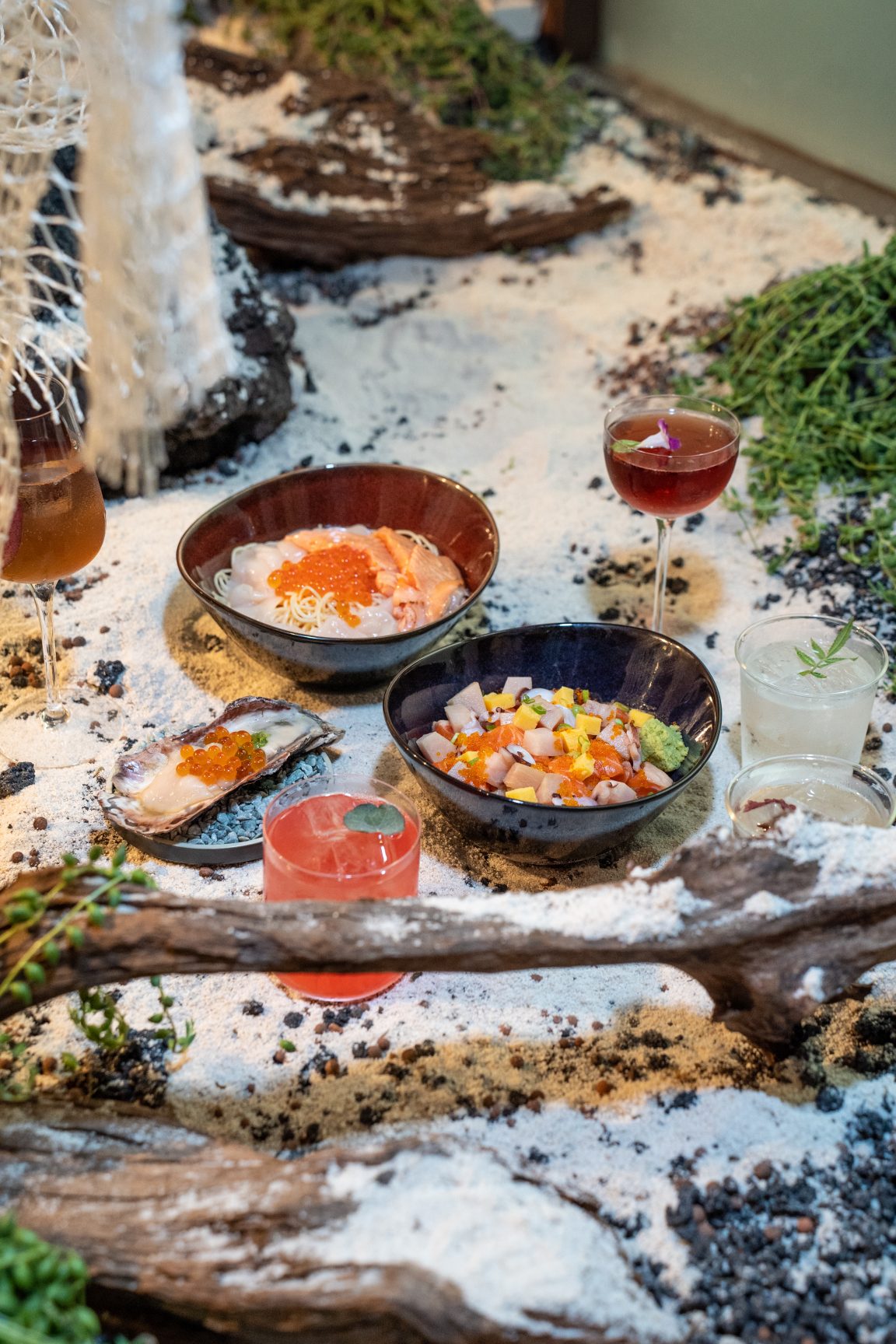 WADE THROUGH ACTUAL SAND AT THIS SEASIDE-THEMED LOFT CAFÉ WITH SEA ...