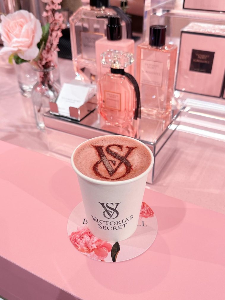 VICTORIA’S SECRET CAFÉ POP-UP WITH FREE PINK LATTE, PERFUME SAMPLE ...