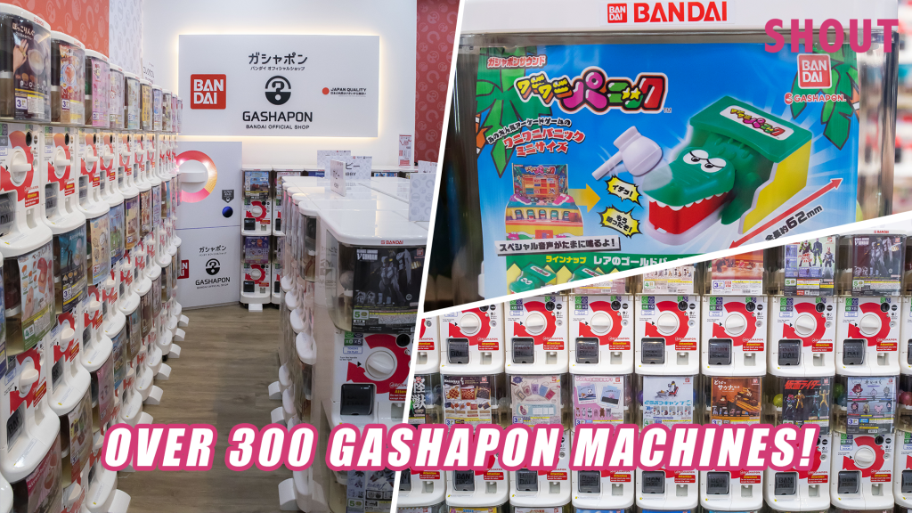 FIRST GASHAPON BANDAI OFFICIAL STORE OPENS IN SINGAPORE AT NEX WITH ...