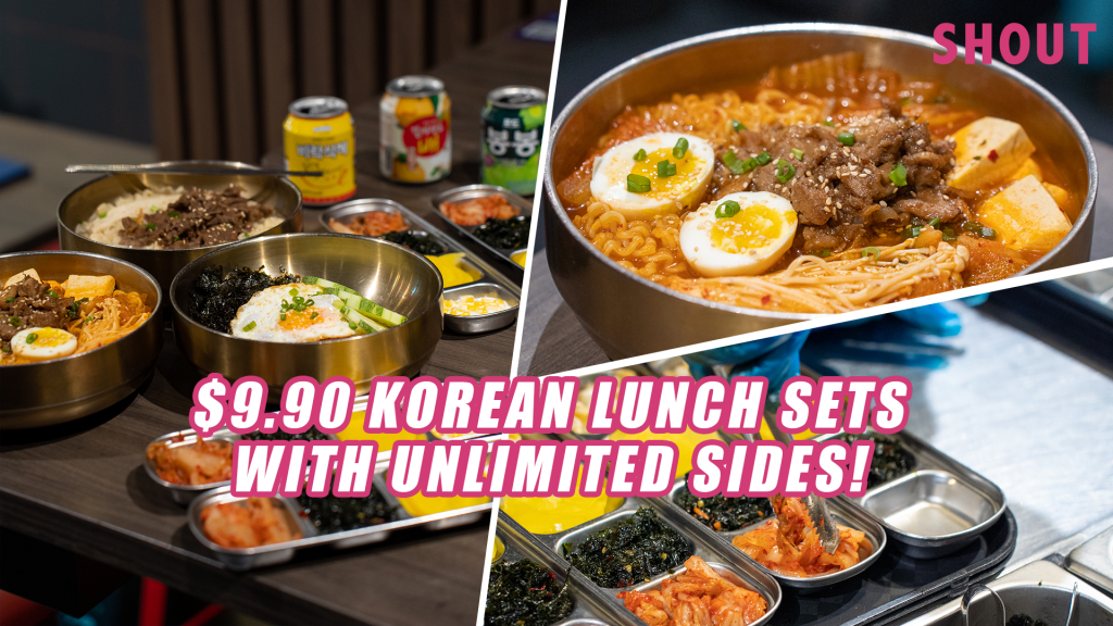 $9.90 RAMYEON LUNCH SETS COME WITH BEEF BULGOGI, DRINK & UNLIMITED SIDE ...