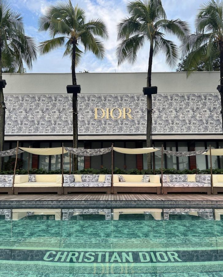 DIOR RIVIERA BEACH CAFÉ POP-UP AT TANJONG BEACH CLUB SINGAPORE HAS DIOR ...
