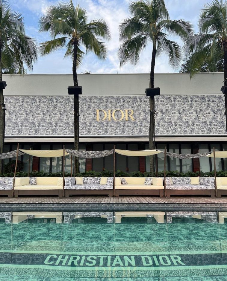DIOR RIVIERA BEACH CAFÉ POP-UP AT TANJONG BEACH CLUB SINGAPORE HAS DIOR ...