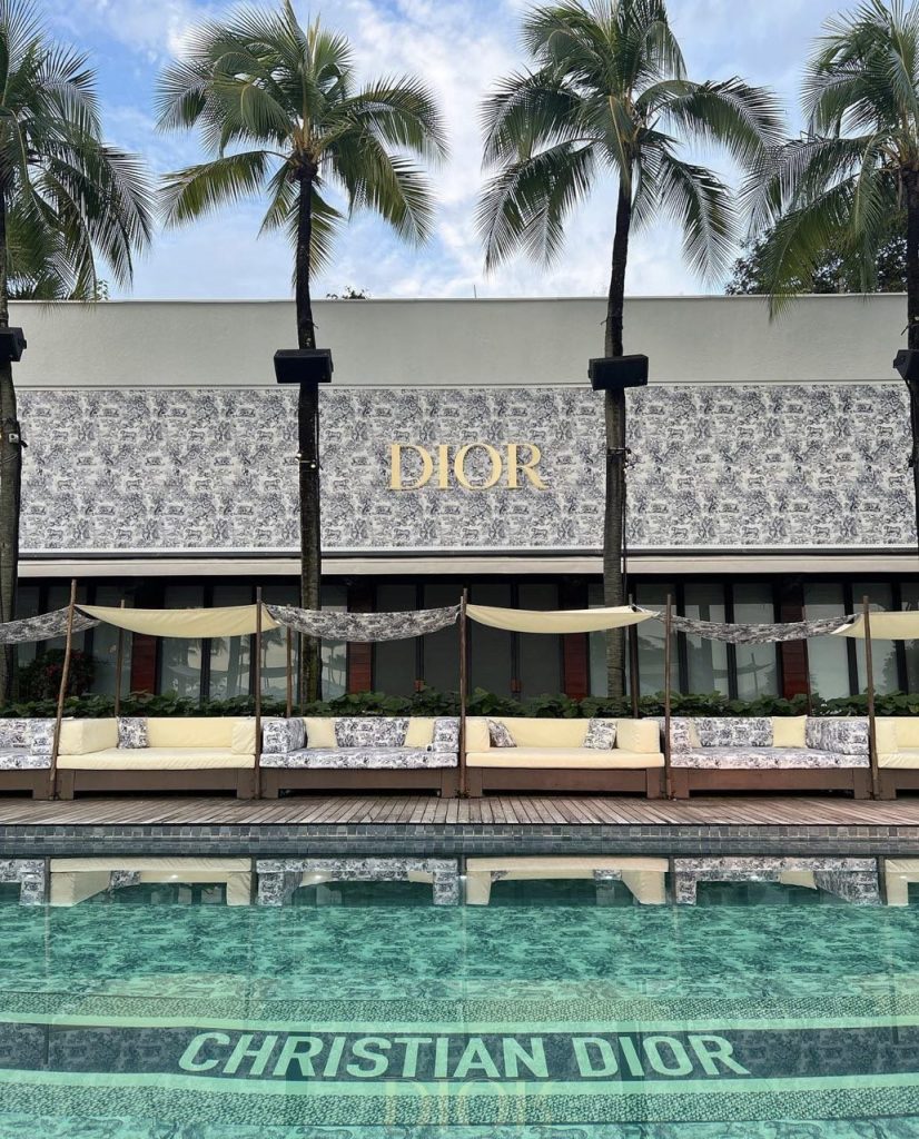 DIOR RIVIERA BEACH CAFÉ POP-UP AT TANJONG BEACH CLUB SINGAPORE HAS DIOR ...