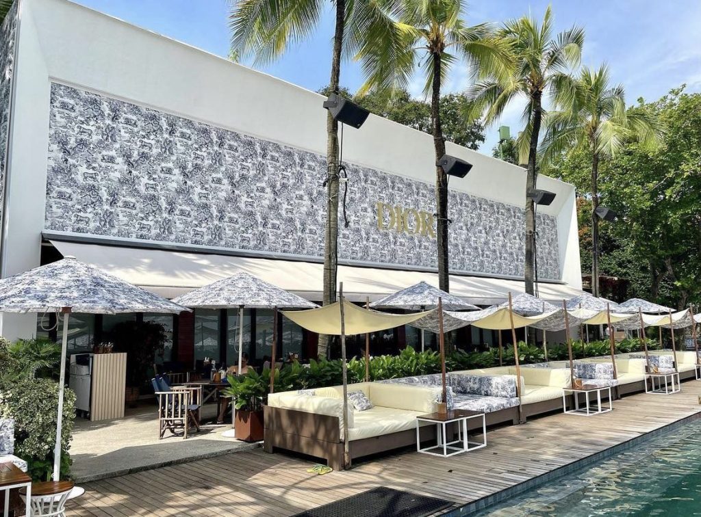 DIOR RIVIERA BEACH CAFÉ POP-UP AT TANJONG BEACH CLUB SINGAPORE HAS DIOR ...
