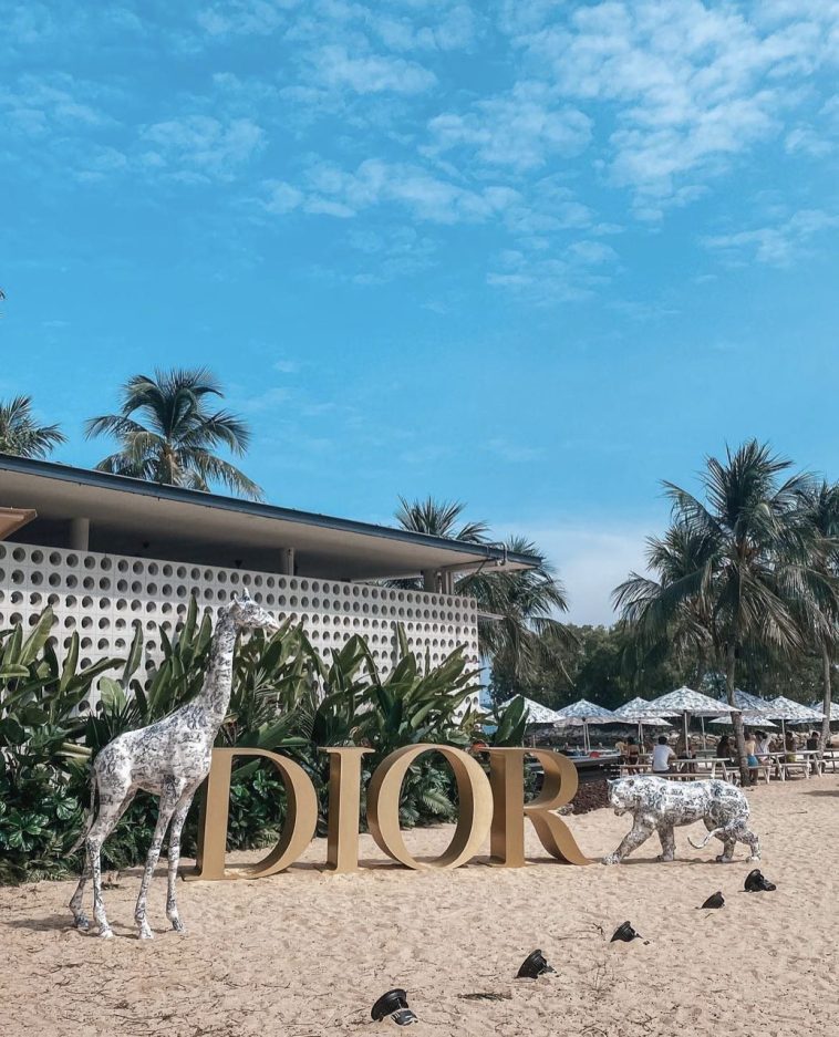 DIOR RIVIERA BEACH CAFÉ POP-UP AT TANJONG BEACH CLUB SINGAPORE HAS DIOR ...